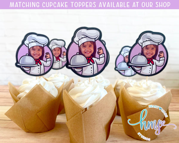 Personalized Chef Cake Topper – Heart Made Studios